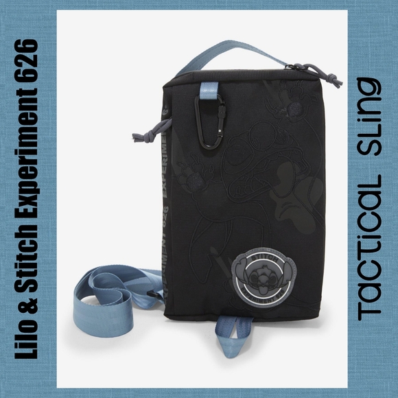Disney | Bags | Disney Lilo Stitch Experiment 626 Tactical Sling | Poshmark